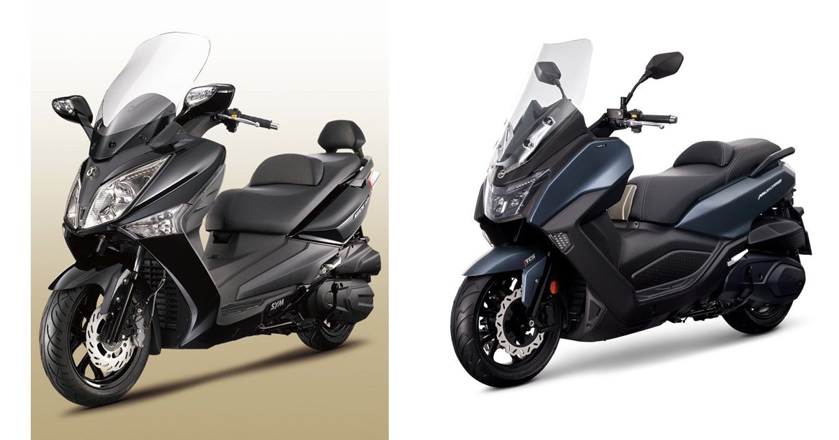 Sym GTS 300i 2014 vs Sym MaxSym 400i 2023