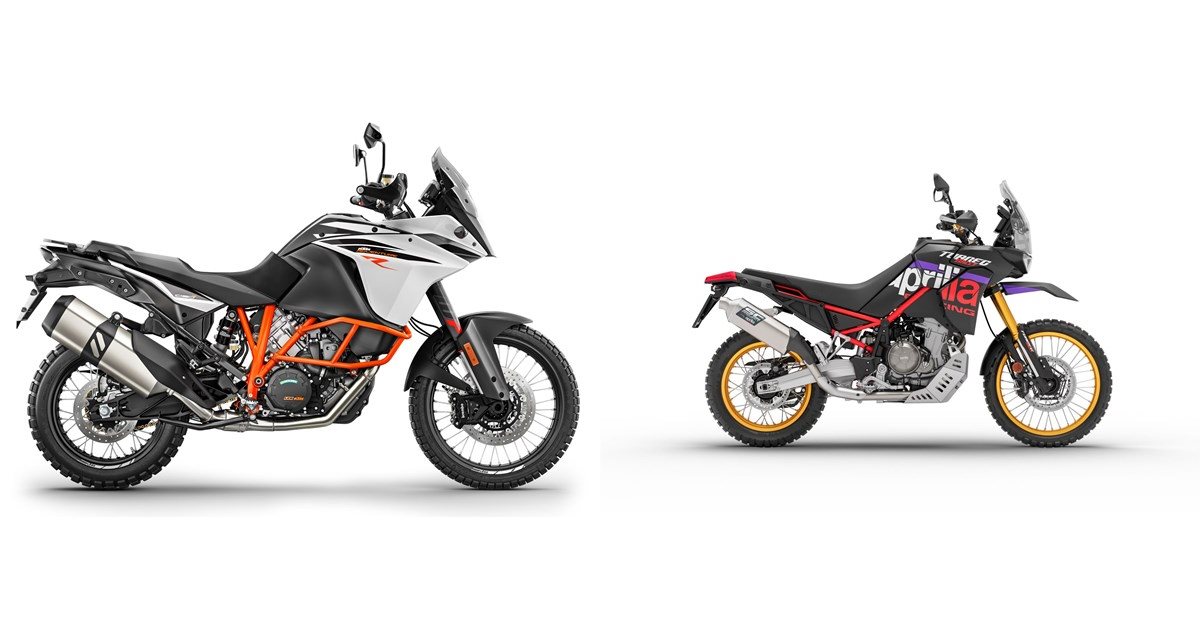KTM 1090 Adventure R 2018 vs Aprilia Tuareg 660 Rally 2025