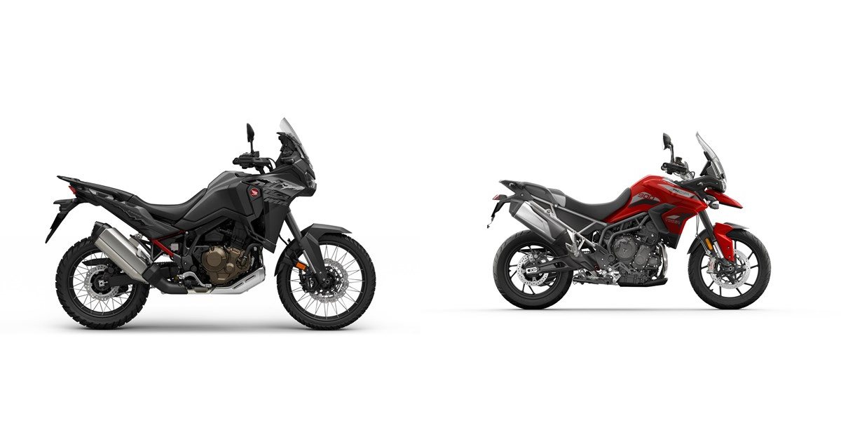 Honda CRF1100L Africa Twin 2024 vs Triumph Tiger 900 GT Pro 2020
