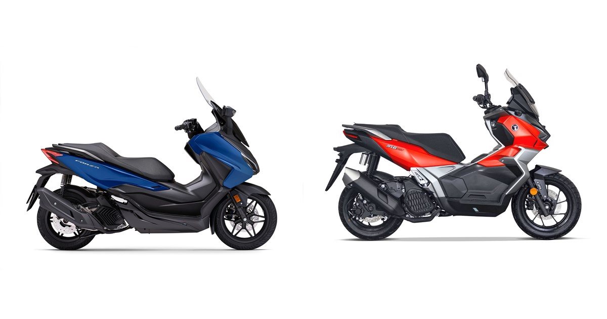Honda Forza 125 2024 vs Voge SR1 ADV 125 ABS TCS 2025