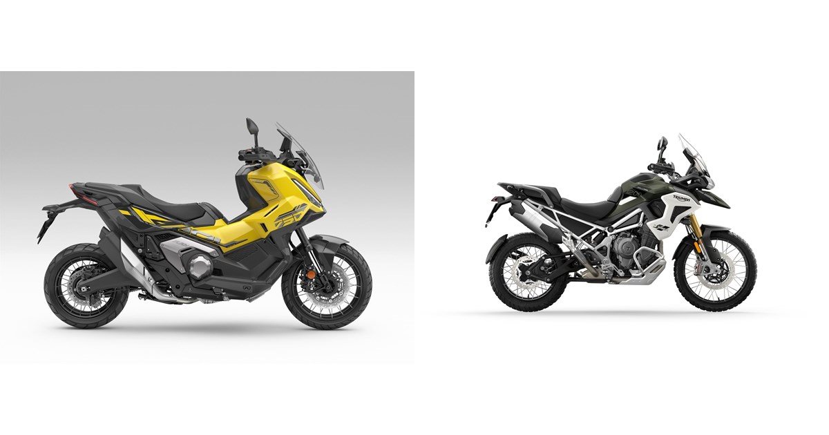 Honda X-ADV 2025 vs Triumph Tiger 1200 Rally PRO 2022