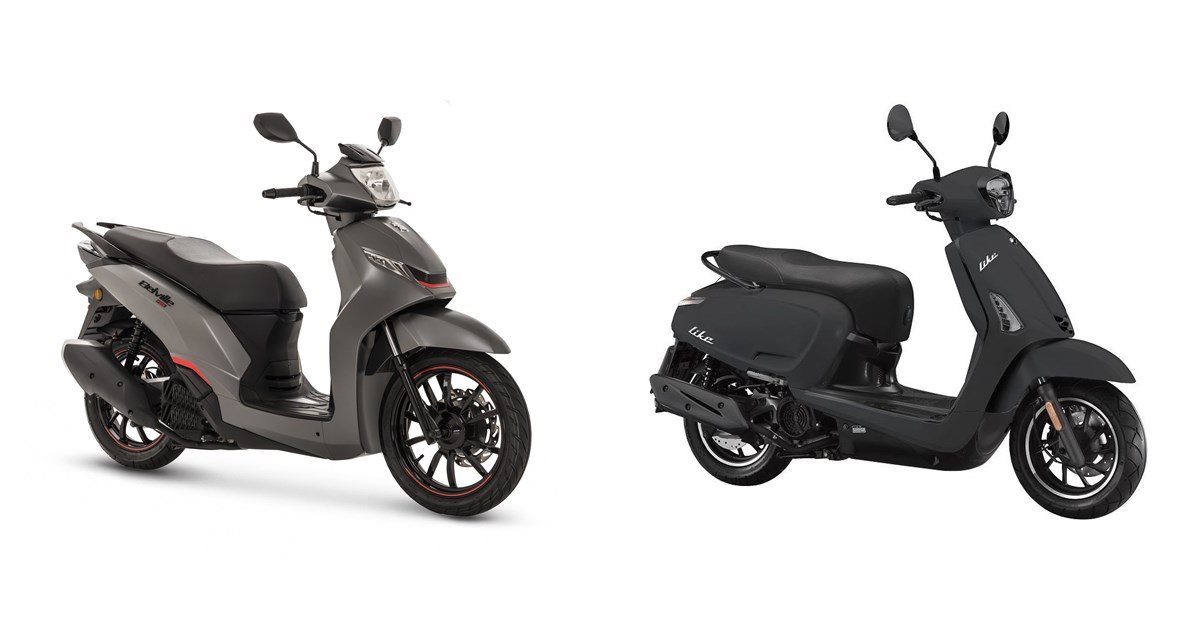 Motorrad Vergleich Peugeot Belville 125 RS 2019 vs. Kymco Like II 125i ...