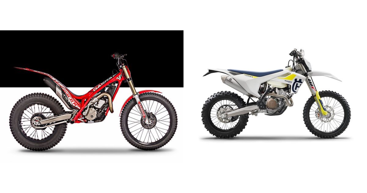 Motorrad Vergleich GASGAS TXT Racing 250 2019 vs. Husqvarna FE 250 2019