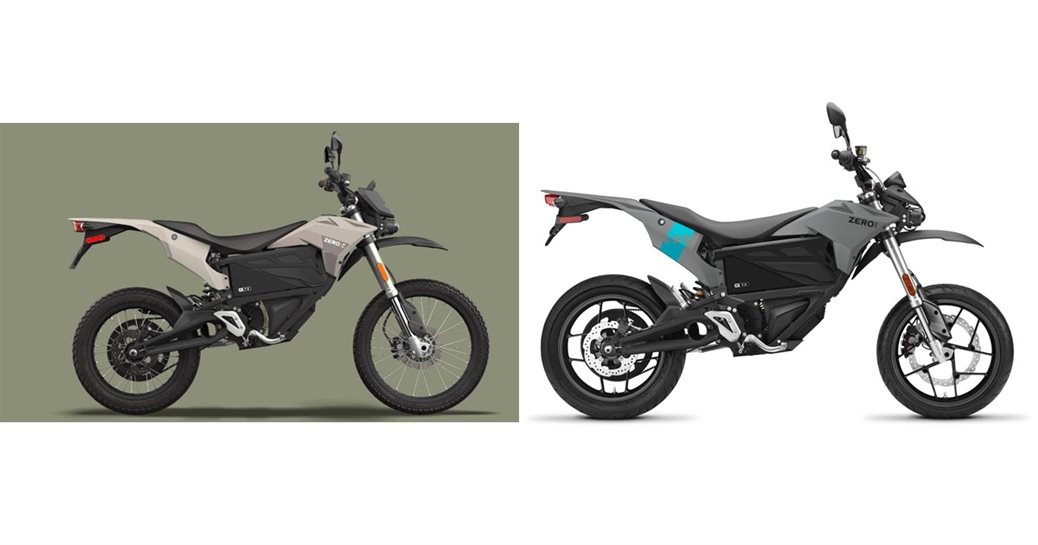 Motorrad Vergleich Zero FX 2022 vs. Zero FXS 2020