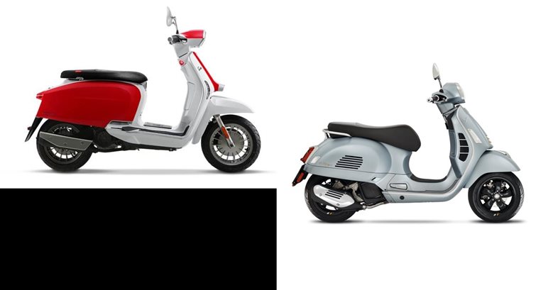Motorrad Vergleich Lambretta V125 Special Flex 2020 vs. Vespa GTS 125 Supertech iGET 2021