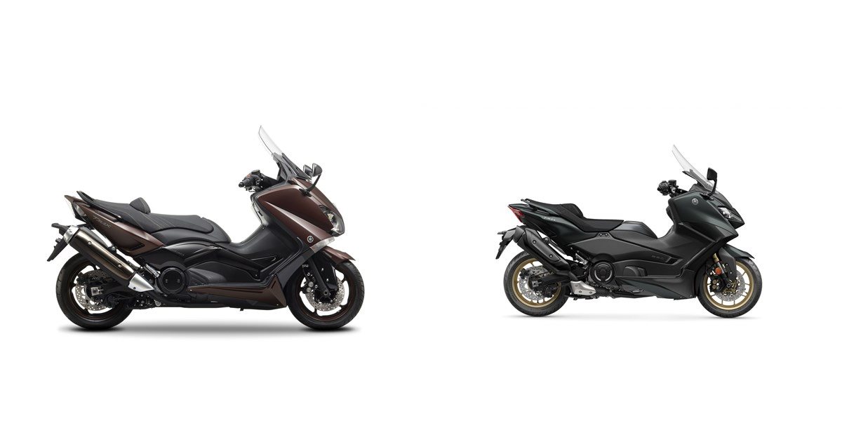 Yamaha T-MAX 530 Bronze Max 2016 vs Yamaha TMAX Tech MAX 2022
