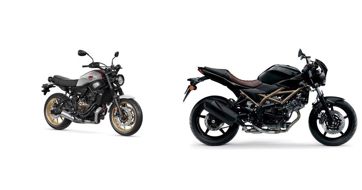 Yamaha XSR700 XTribute 2022 vs Suzuki SV650X 2022
