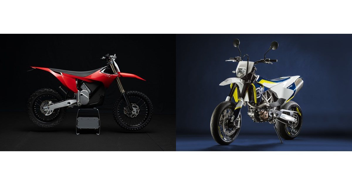 Motorrad Vergleich Stark Future Varg EX 2025 vs. Husqvarna 701 Supermoto 2015