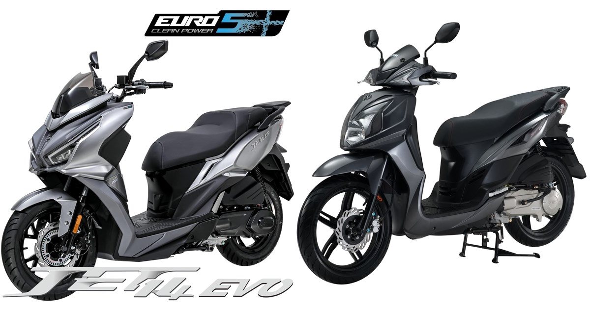 Motorrad Vergleich Sym Jet 14 EVO 2025 vs. Sym Symphony SR 125 2017