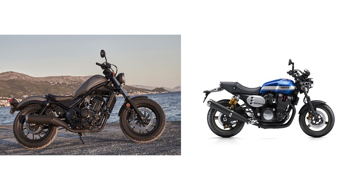Honda CMX500 Rebel 2019 vs Yamaha XJR 1300 2015