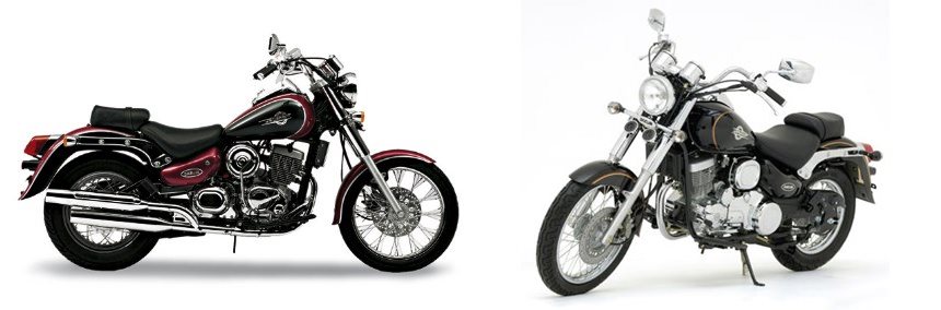 Motorrad Vergleich Daelim Daystar 125 2005 vs. Daelim Daystar 125 2009