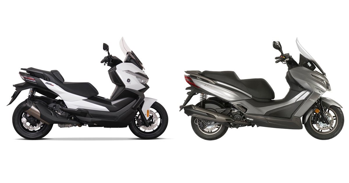 Voge SR4 MAX 350 ABS 2024 vs Kymco X-Town 300 ABS 2017