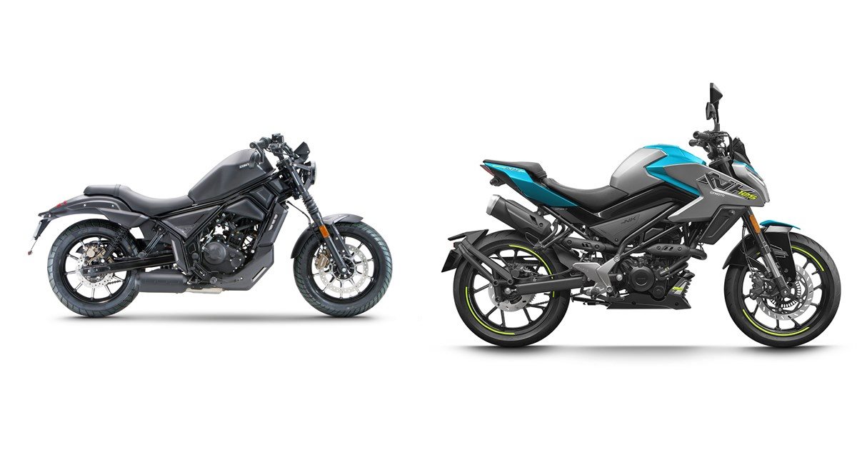 Motorrad Vergleich Zontes 125C 2025 vs. CFMOTO 125NK 2025