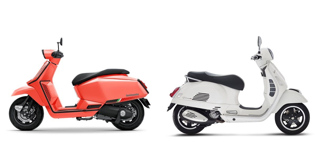 Motorrad Vergleich Lambretta X125 2025 vs. Vespa GTS 125 ie Super 2015
