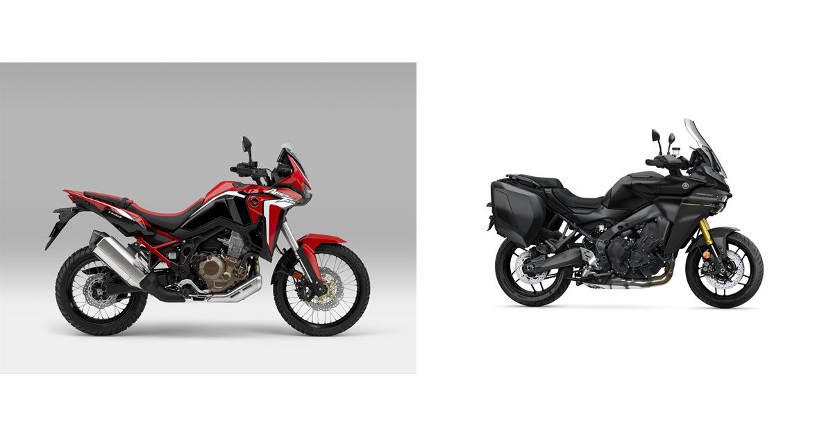 Honda CRF1100L Africa Twin DCT 2020 vs Yamaha Tracer 9 GT 2025