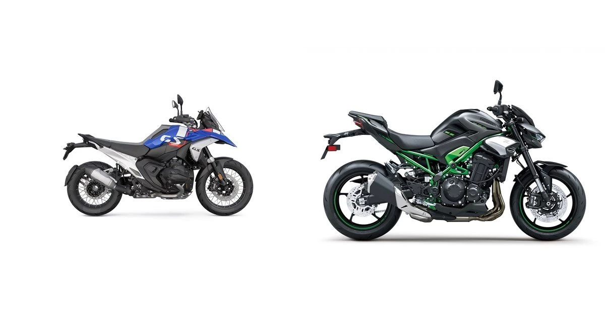 BMW R 1300 GS 2024 vs Kawasaki Z900 2025