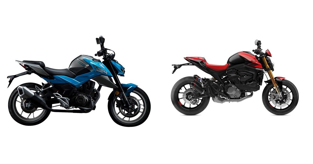 Confronto tra moto FK Motors FK 12 SF Street-Fighter 2021 VS. Ducati ...