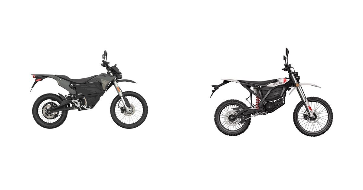 Motorrad Vergleich Zero FX 2025 vs. Zero XE 2025
