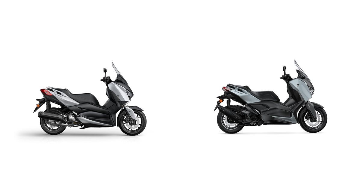 Yamaha XMAX 125 2020 vs Yamaha XMAX 125 Tech MAX+ 2025