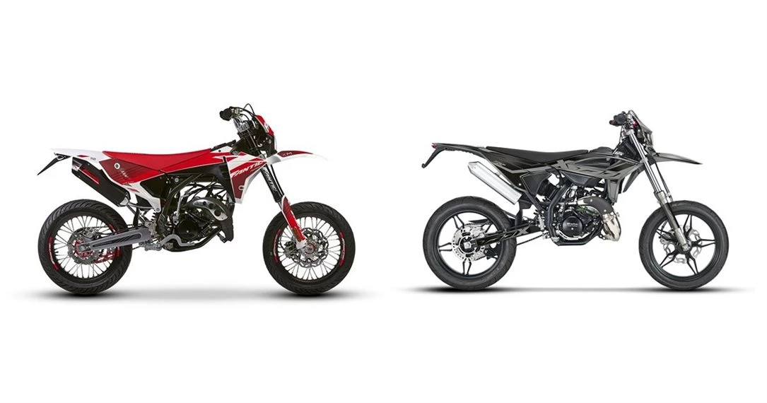 Fantic XM 50 Performance 2025 vs Beta RR Motard 2T 50 X special edition ...