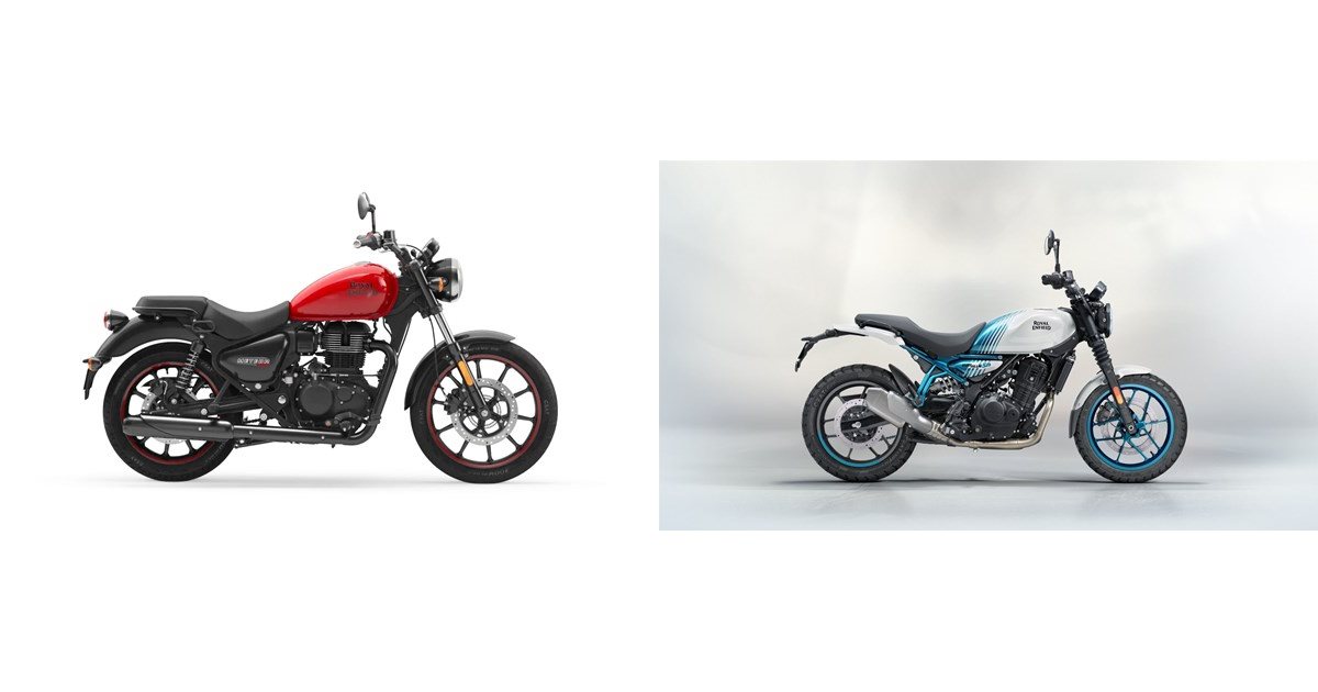 Royal Enfield Meteor 350 2024 vs Royal Enfield Guerrilla 450 2025
