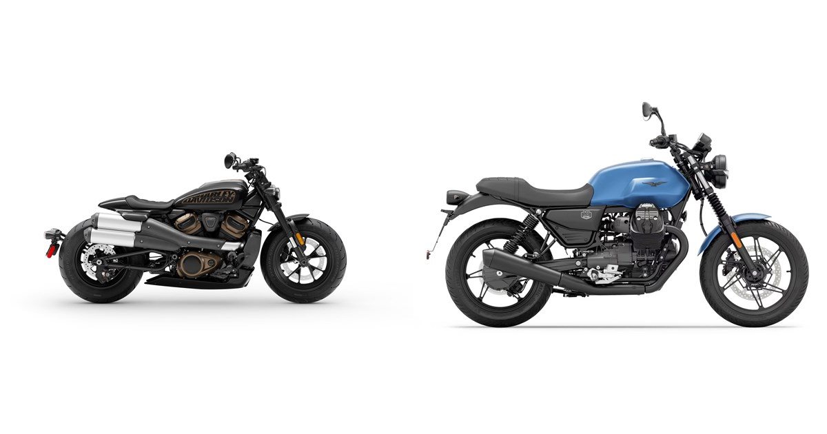 Motorrad Vergleich Harley-Davidson Sportster S RH1250S 2021 vs. Moto ...