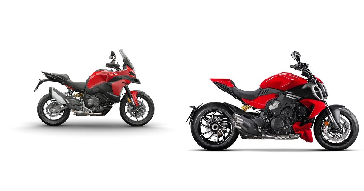 Comparaison des motos Ducati Multistrada V2 2025 VS. Ducati Diavel V4 2023