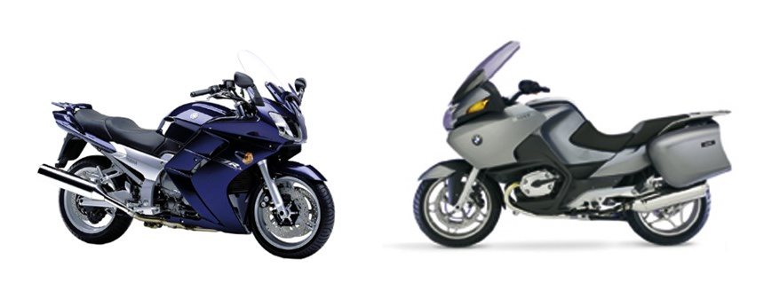 Motorrad Vergleich Yamaha FJR1300A 2006 vs. BMW R 1100 RT 2005