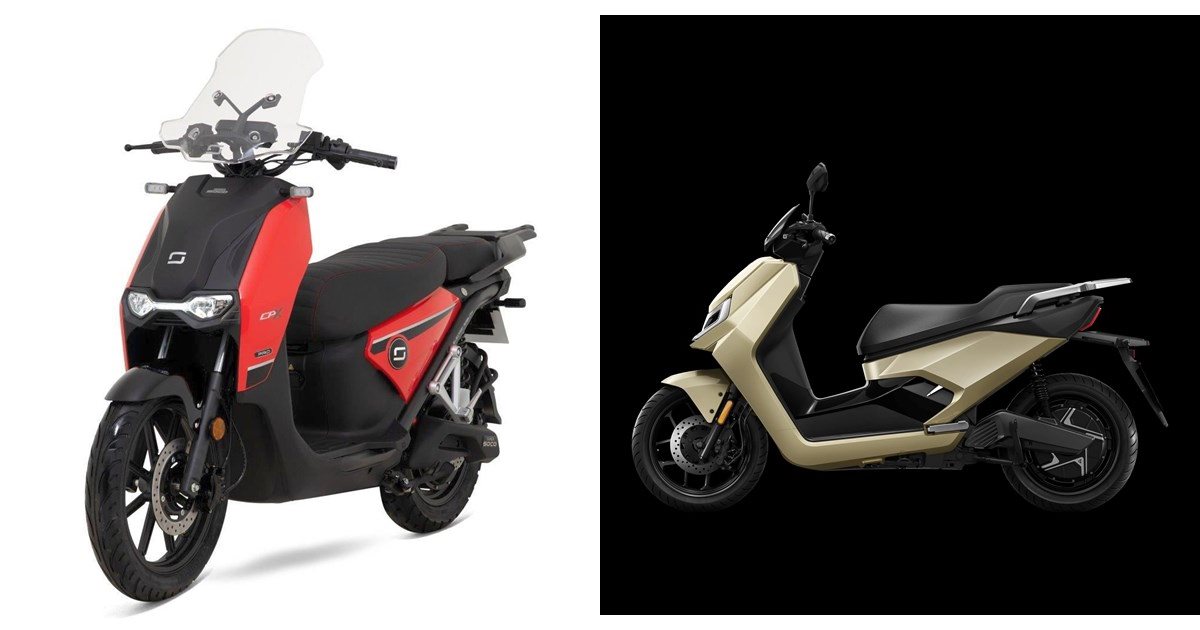 Motorrad Vergleich Super Soco CPX Pro 105 km/h 2025 vs. NIU FQi 500 2025