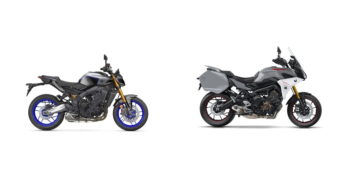 Motorrad Vergleich Yamaha MT-09 SP 2025 vs. Yamaha Tracer 900 GT 2018
