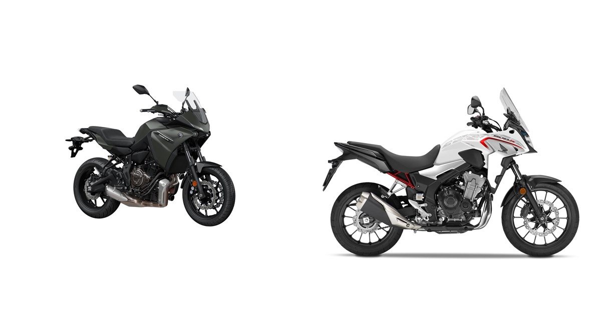 Yamaha Tracer 7 2021 vs Honda CB500X 2021
