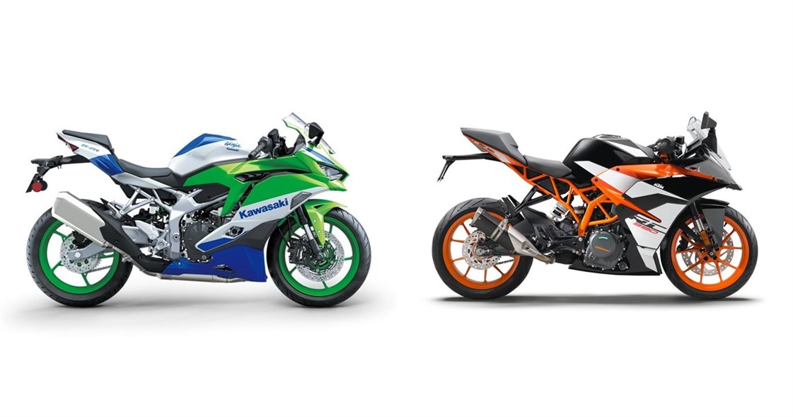 Comparaison des motos Kawasaki Ninja ZX-4RR 40th Anniversary Edition ...