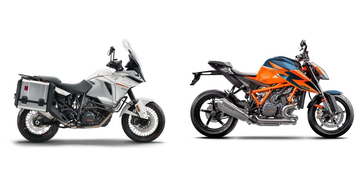 Comparaison des motos KTM 1290 Super Adventure 2016 VS. KTM 1290 Super ...