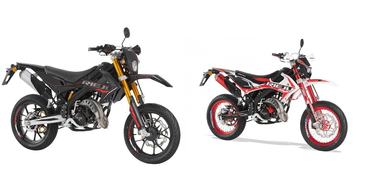 Motorrad Vergleich Rieju MRT 50 All Black 2025 vs. Rieju MRT 50 Trophy 2024