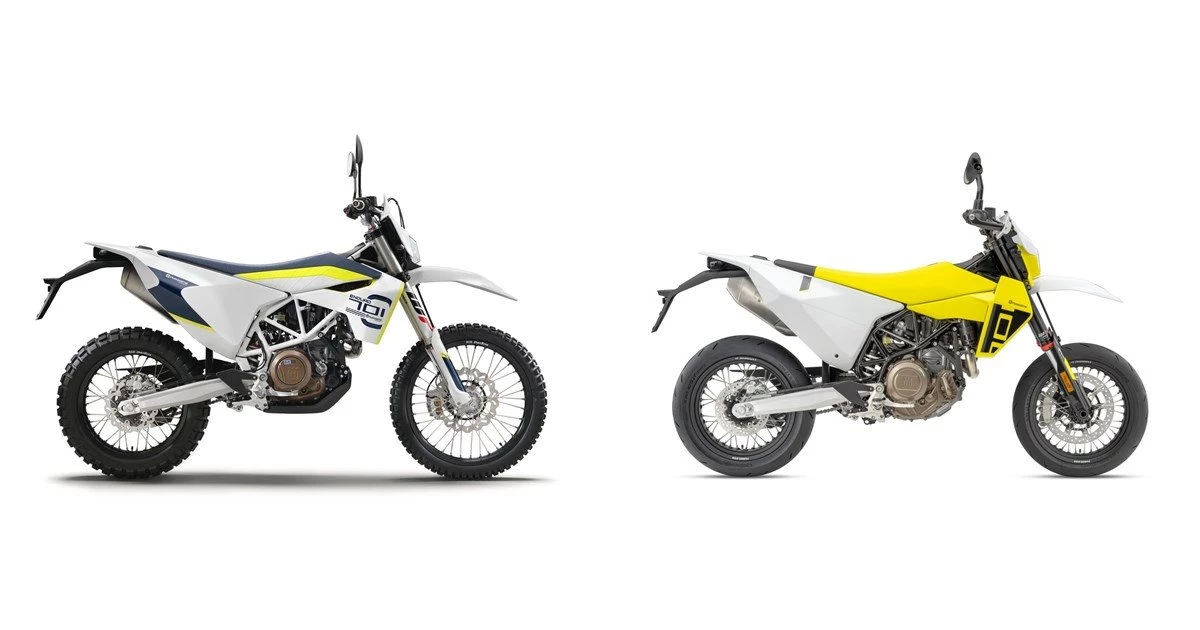 Comparaison des motos Husqvarna 701 Enduro 2019 VS. Husqvarna 701 ...