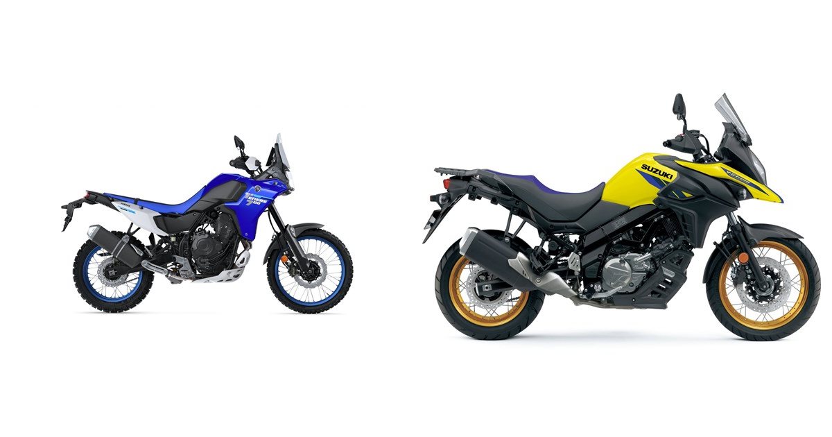 Motorrad Vergleich Yamaha Tenere 700 2025 vs. Suzuki V-Strom 650 XT 2024