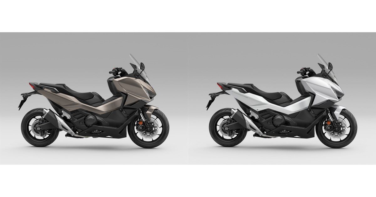 Motorrad Vergleich Honda Forza 750 2025 vs. Honda Forza 750 2026