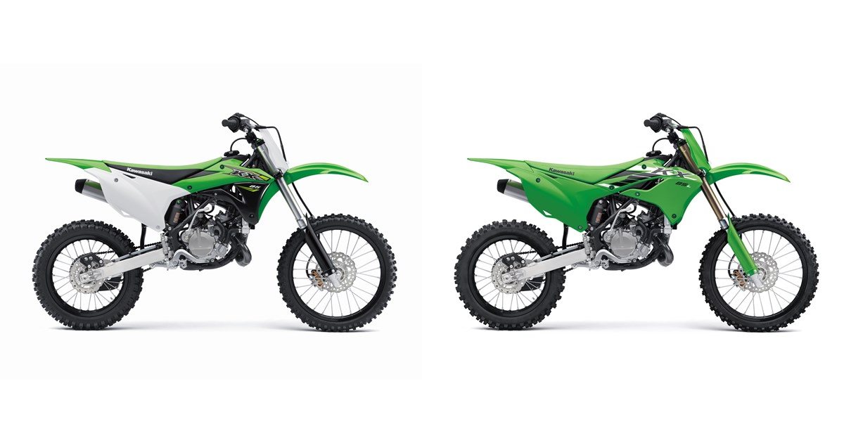 Confronto tra moto Kawasaki KX85 II 2018 VS. Kawasaki KX 85 II 2025