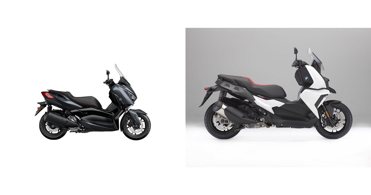 Yamaha XMAX 300 Tech MAX 2021 vs BMW C 400 X 2020