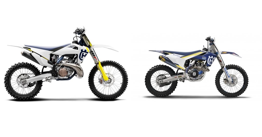 Motorrad Vergleich Husqvarna TC 250 2019 vs. Husqvarna FC 450 2016