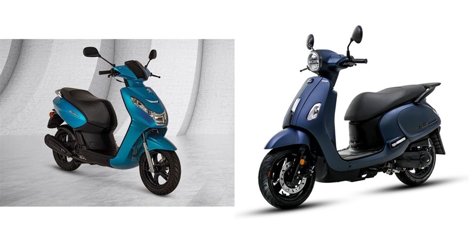 Motorrad Vergleich Peugeot Kisbee 50 4T Active 2025 vs. Sym Fiddle 50 2025