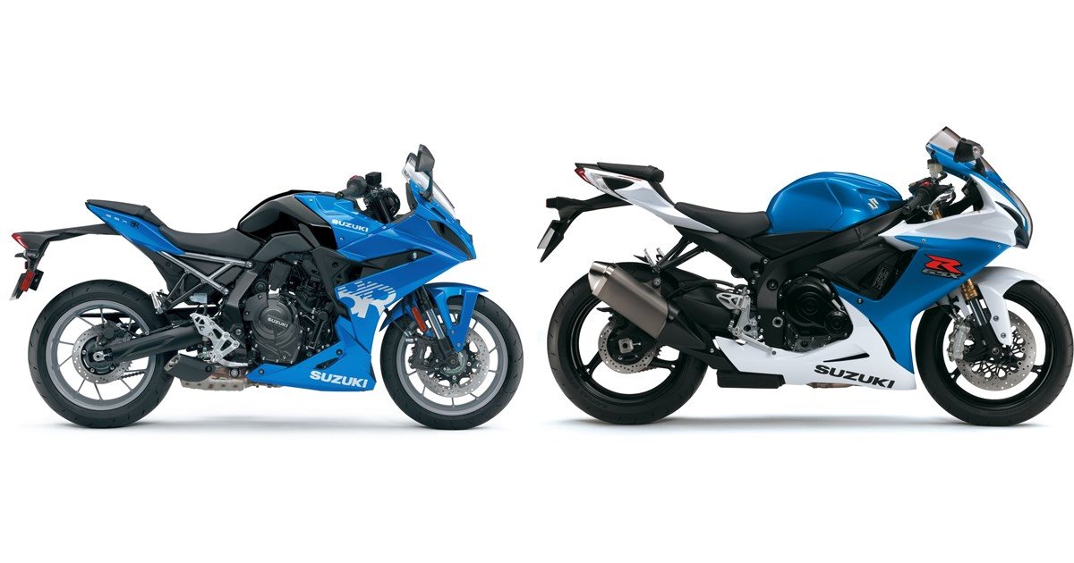 Motorrad Vergleich Suzuki GSX-8R 2024 vs. Suzuki GSX-R 750 2015
