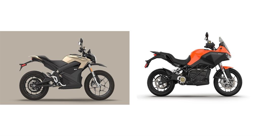 Motorrad Vergleich Zero DS 2022 vs. Zero DS 2025