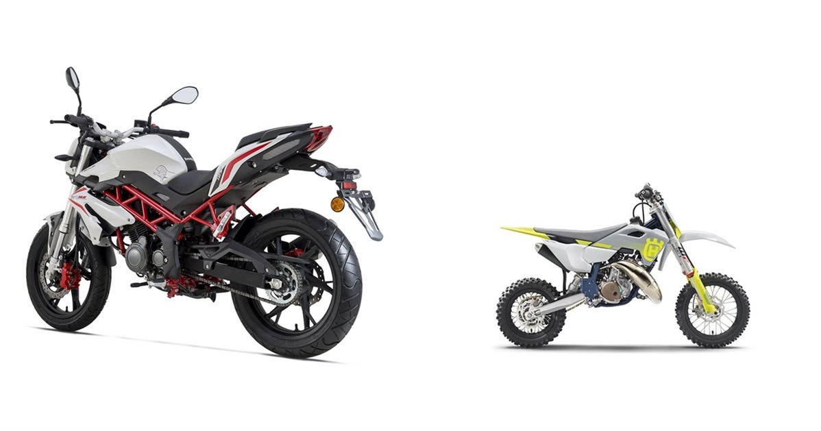 Motorrad Vergleich Benelli BN 125 2020 vs. Husqvarna TC 50 2025