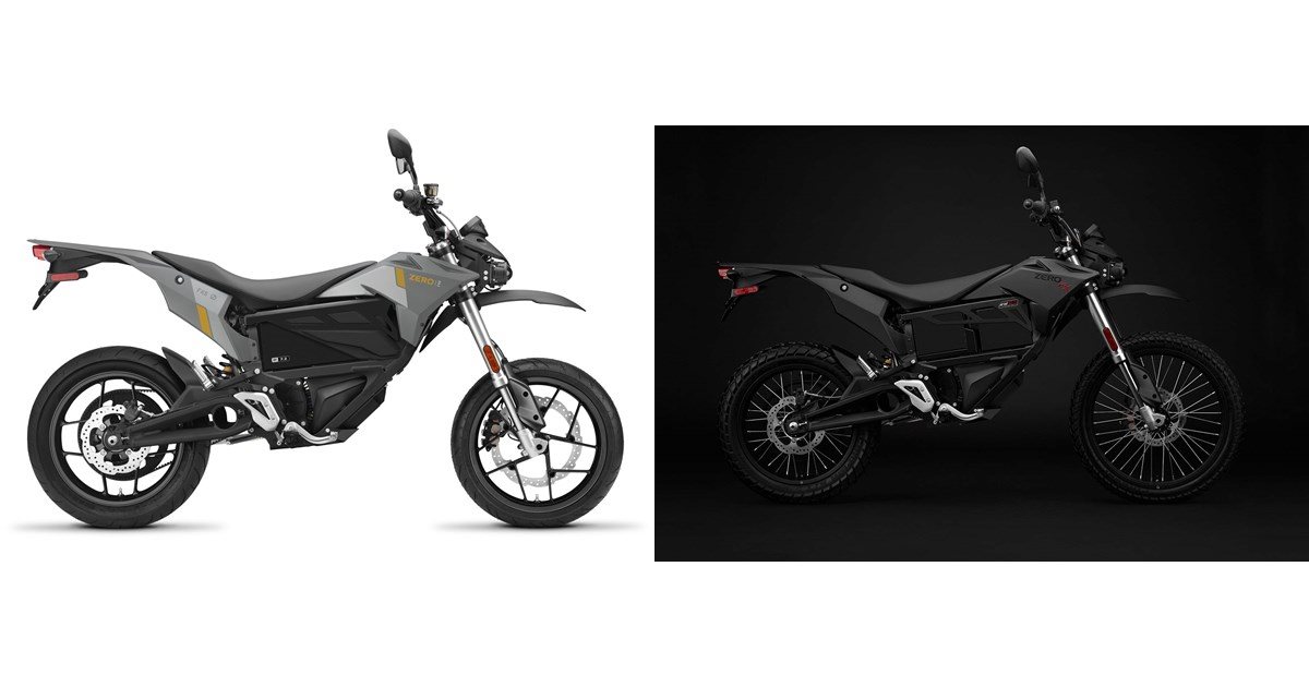 Motorrad Vergleich Zero FXS 2021 vs. Zero FX 2016