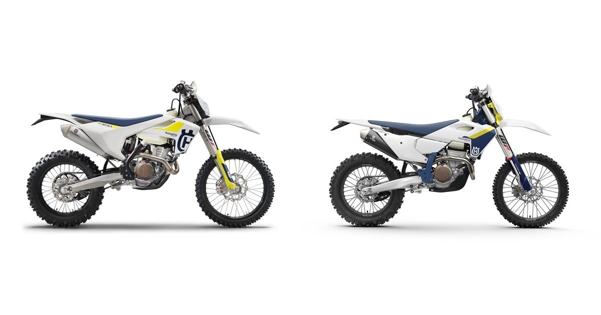 Motorrad Vergleich Husqvarna FE 350 2019 vs. Husqvarna FE 350 2025