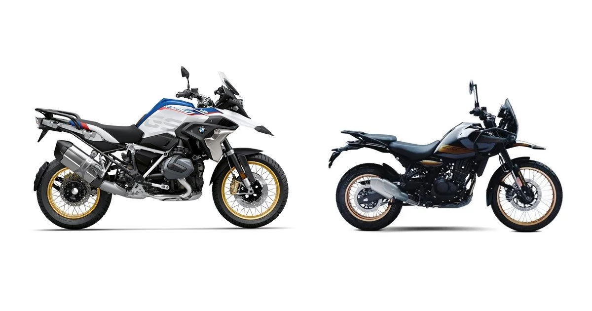 Motorrad Vergleich BMW R 1250 GS 2019 vs. Royal Enfield Himalayan 450 2024