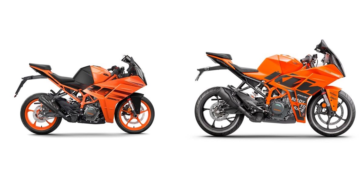 KTM RC 390 2025 vs KTM RC 390 2023