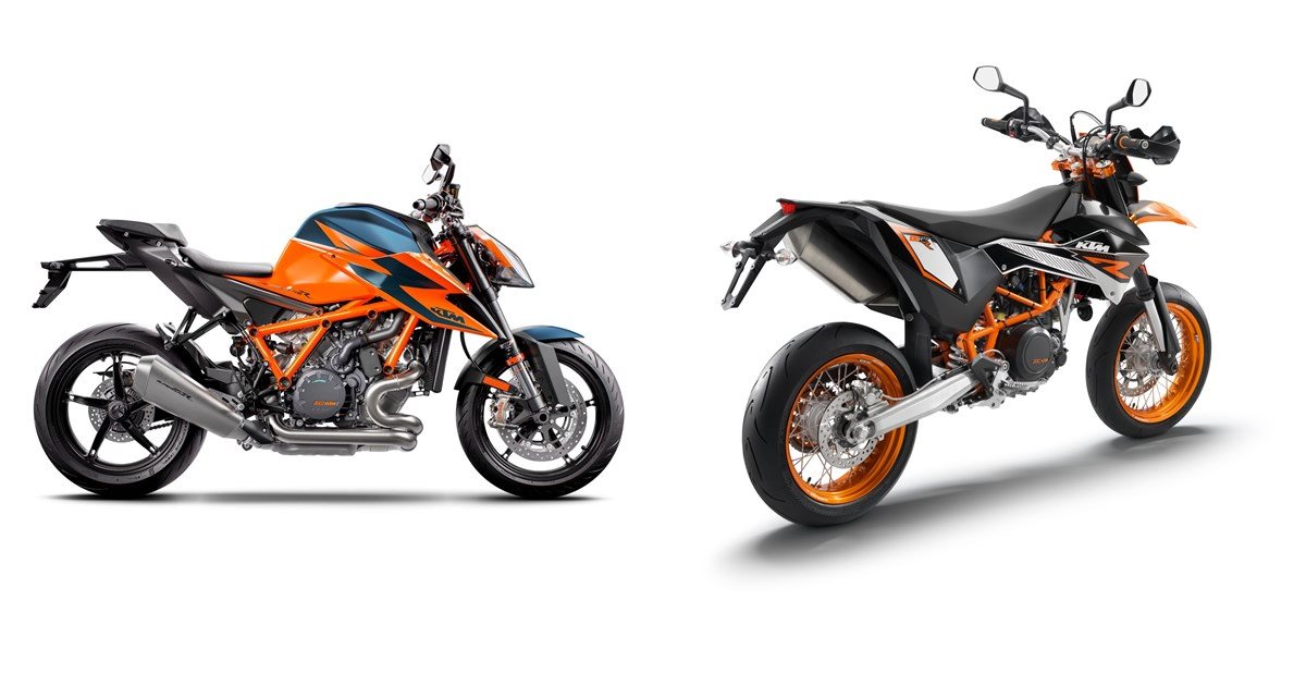 KTM 1290 Super Duke R 2021 vs KTM 690 SMC R 2013