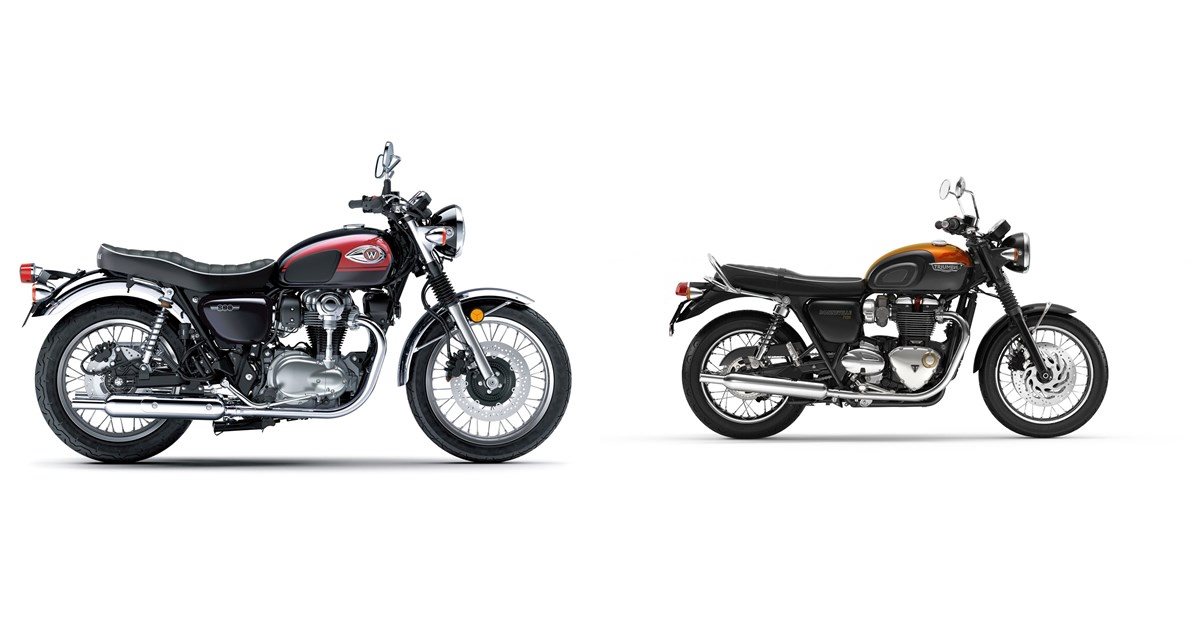 Kawasaki W800 2025 vs Triumph Bonneville T120 2020